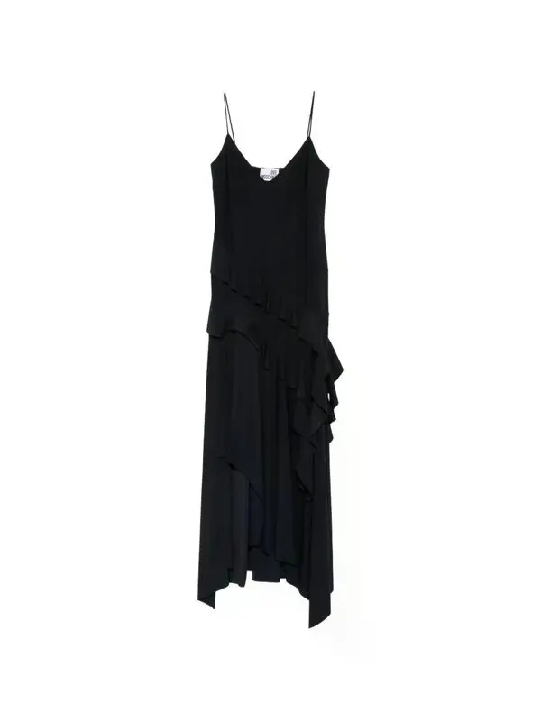 Moschino Ruffled Asymmetric Dress