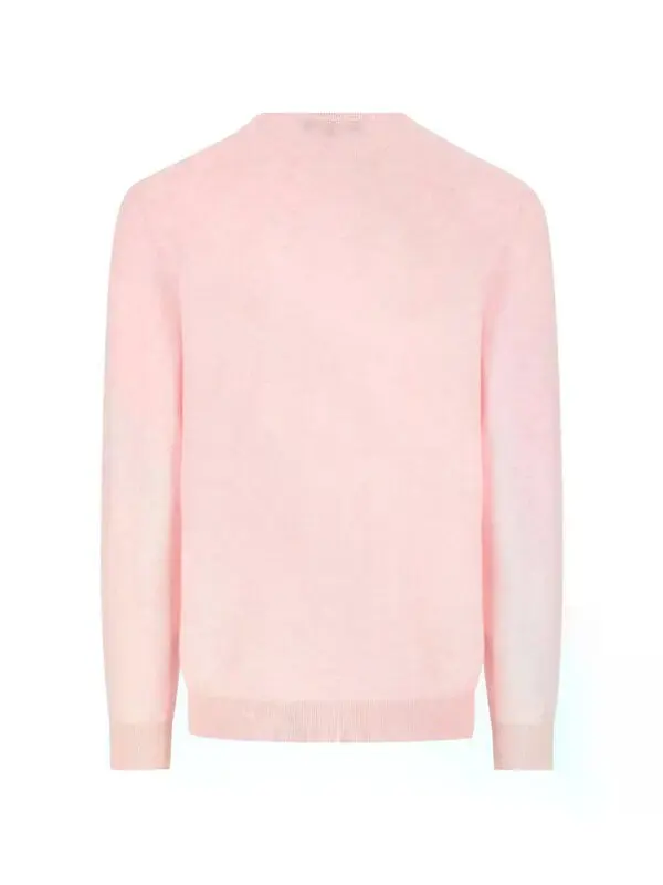 Loro Piana Sergio Cashmere Crewneck Sweater - Pink