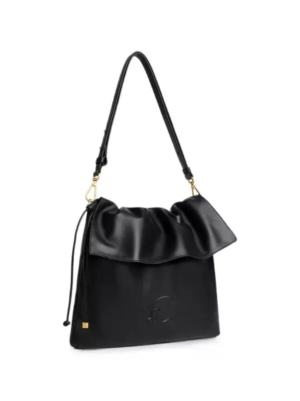 COCCINELLE Lidia Logo-embossed Drawstring Shoulder Bag