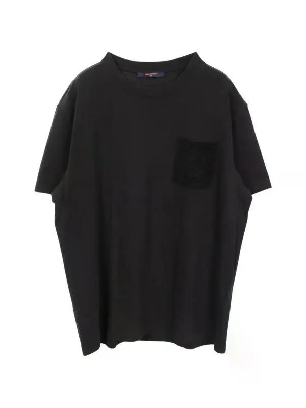 LOUIS VUITTON 2010s Inside Out Woven Pocket T-shirt