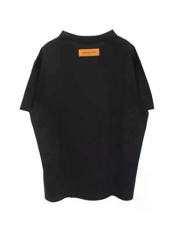LOUIS VUITTON 2010s Inside Out Woven Pocket T-shirt