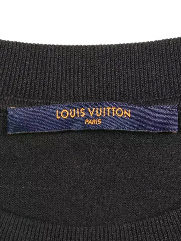 LOUIS VUITTON 2010s Inside Out Woven Pocket T-shirt