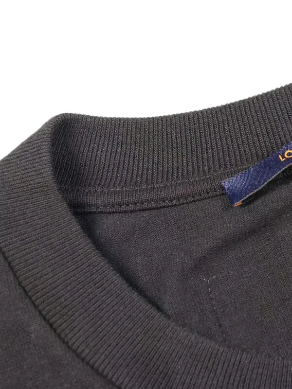 LOUIS VUITTON 2010s Inside Out Woven Pocket T-shirt