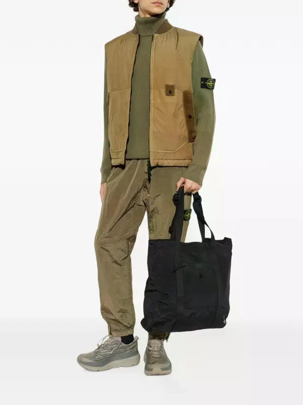 Stone Island Ribbed-knit Roll-neck Sweater