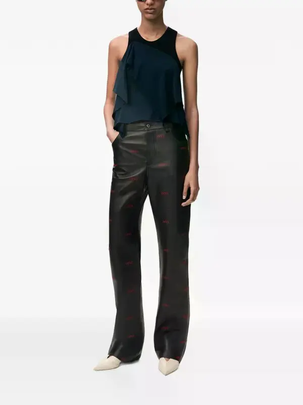 Loewe Draped Sleeveless Top - Blue