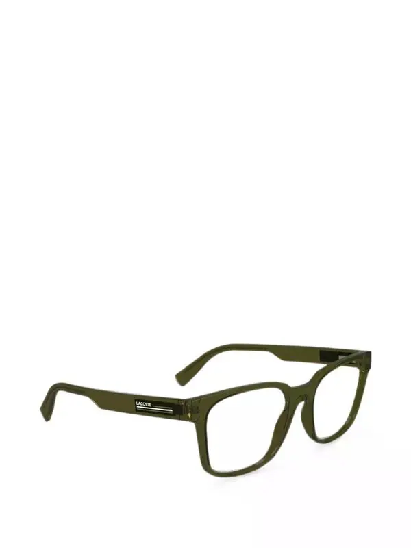 Lacoste Square Frame Eyeglasses - Green