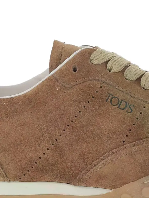 TOD'S Suede Low-top Sneakers