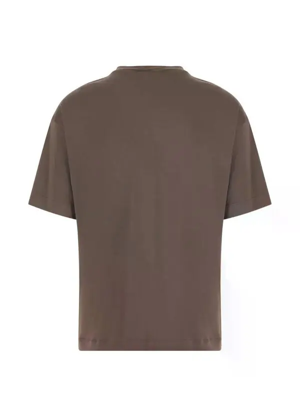 Giorgio Armani Logo-patch T-shirt