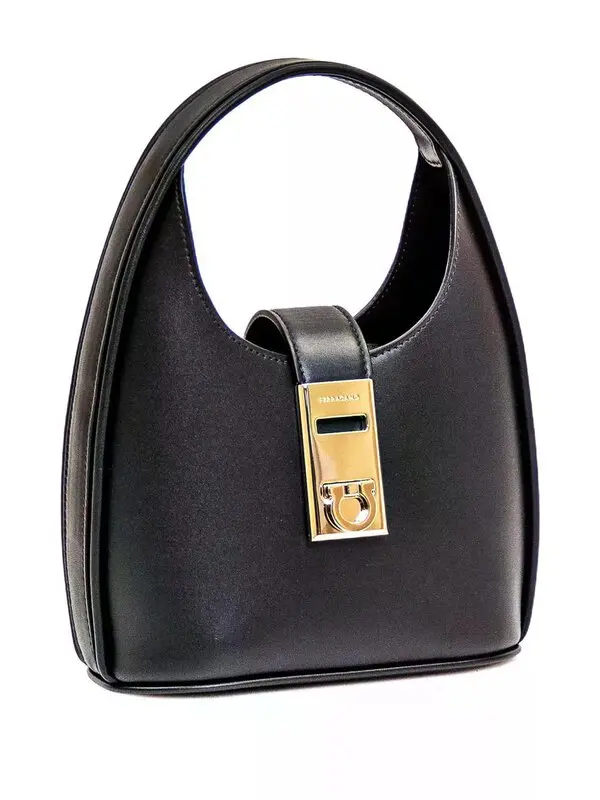 FERRAGAMO Mini Hobo Buckle Tote Bag