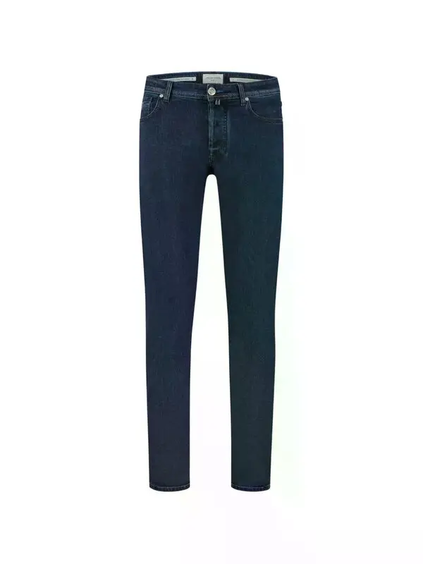 Jacob Cohen Logo-patch Slim-fit Jeans - Blue