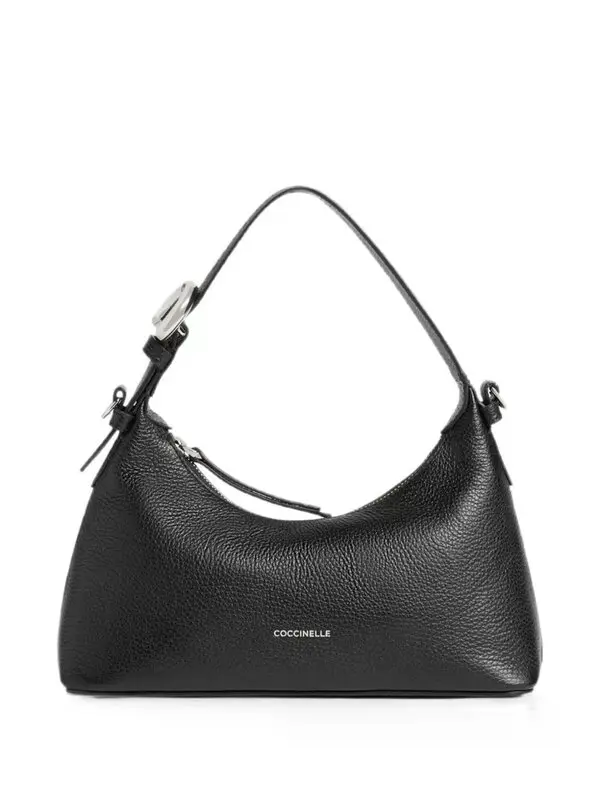 COCCINELLE Buckle-detail Pebbled Leather Tote Bag