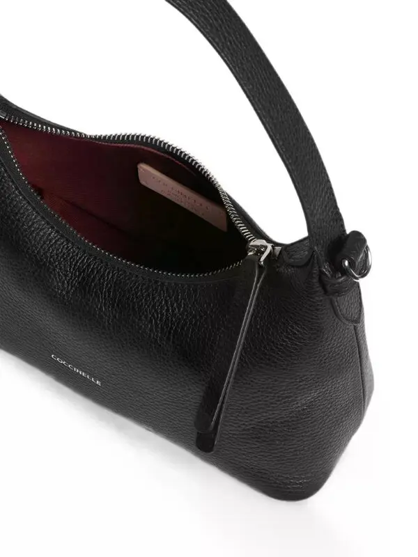 COCCINELLE Buckle-detail Pebbled Leather Tote Bag