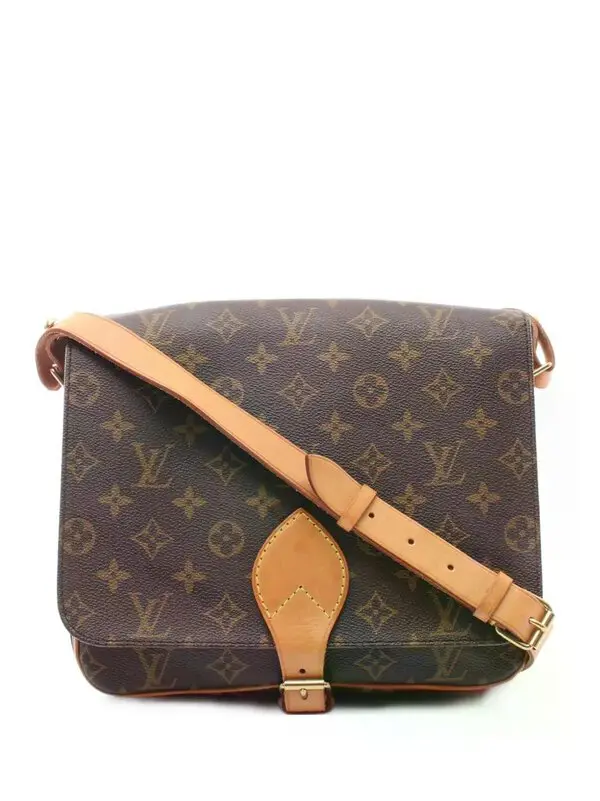 LOUIS VUITTON Monogram Cartesier Crossbody Bag - Brown