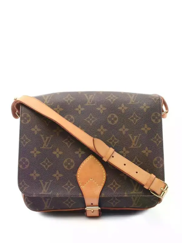 LOUIS VUITTON Monogram Cartesier Crossbody Bag - Brown