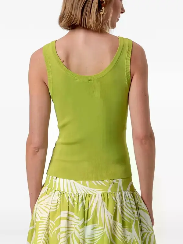FRACOMINA Crystal-embellished Ribbed Top