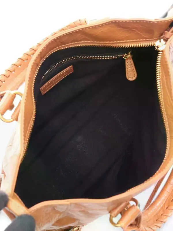 Balenciaga 2020s Large City Leather Handbag