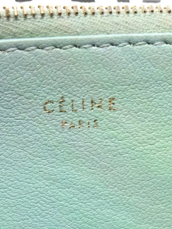 Celine 2000s Solo Leather Clutch Bag