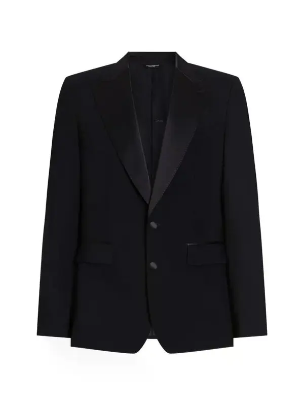 Dolce & Gabbana Single-breasted Two-piece Wool Tuxedo Suit