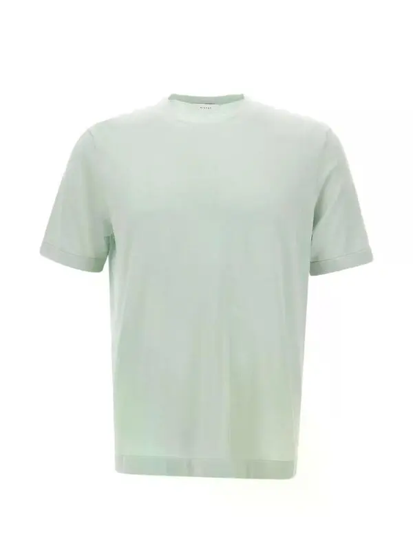 DIKTAT Cotton-knit Side-slit T-shirt