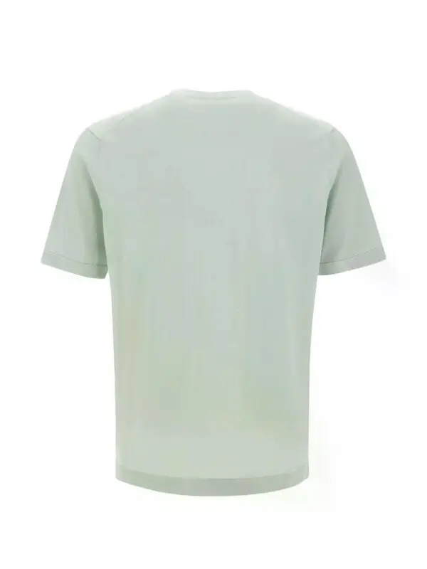 DIKTAT Cotton-knit Side-slit T-shirt