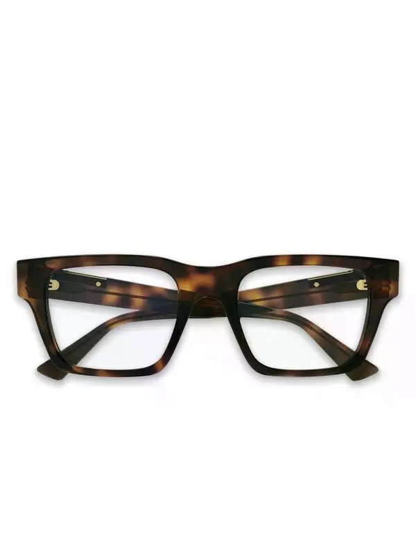 Gucci Tortoiseshell Square-frame Glasses - Brown