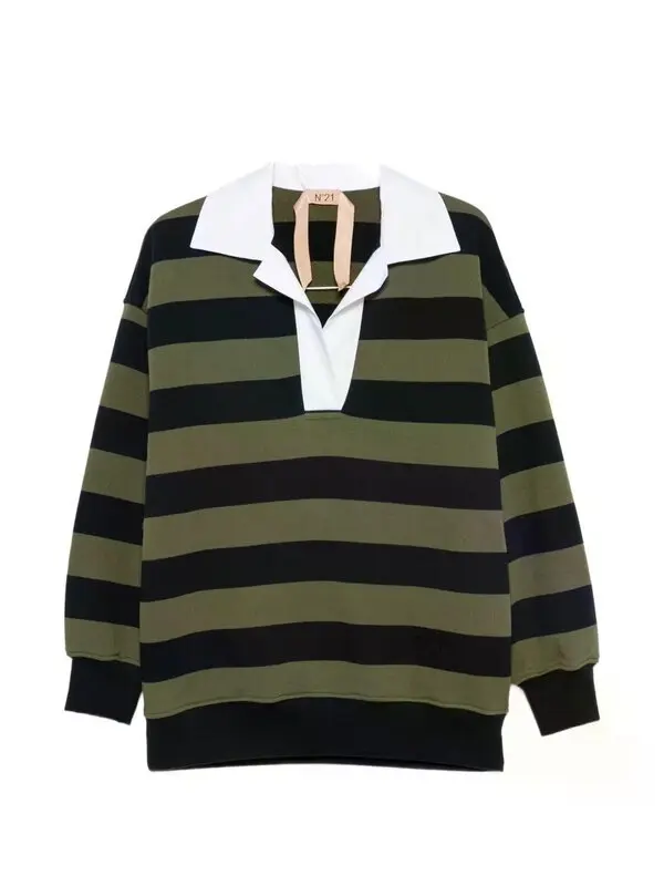 N°21 Striped Sweatshirt