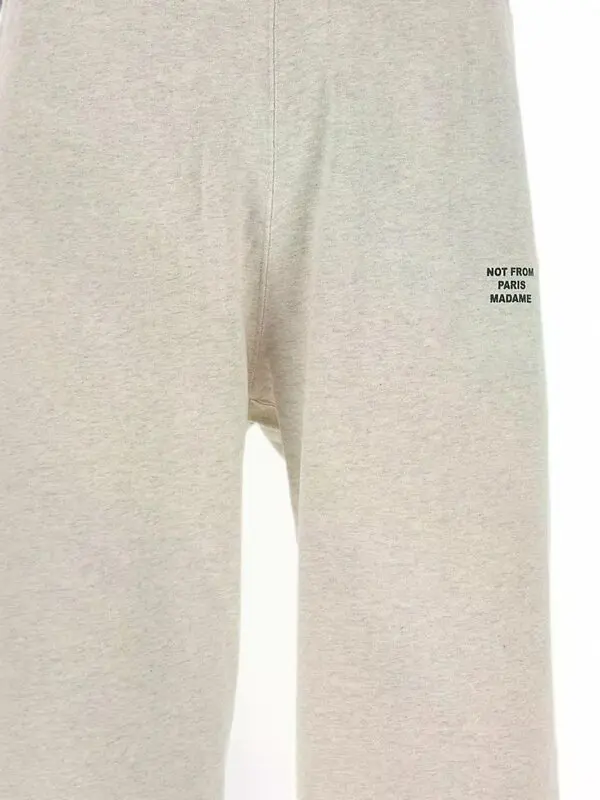Drole De Monsieur Slogan-print Track Pants