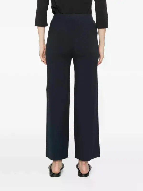Max Mara Rotondo" Elasticated Waistband Wide-leg Trousers