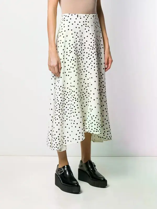 Stella McCartney Polka-dot Midi Skirt