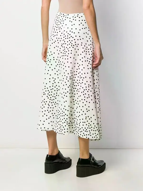 Stella McCartney Polka-dot Midi Skirt