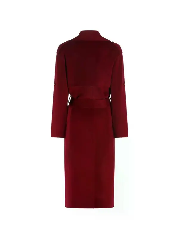 Alberta Ferretti Belted Double-breasted Coat