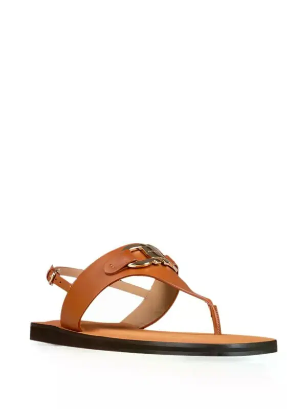 FERRAGAMO Gancini Buckle Sandals