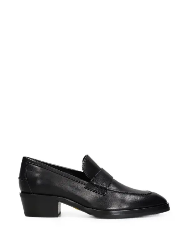 JIMMY CHOO Wilder Square-toe Loafers