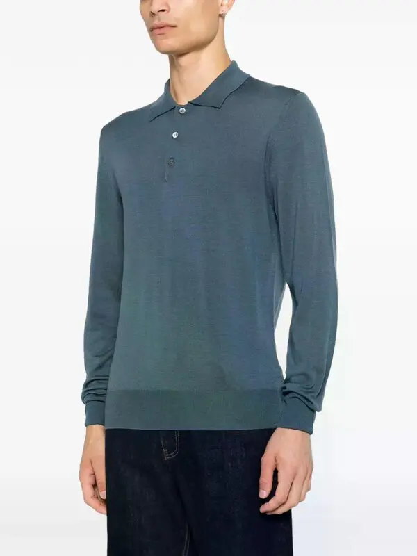 Canali Knit Polo Shirt