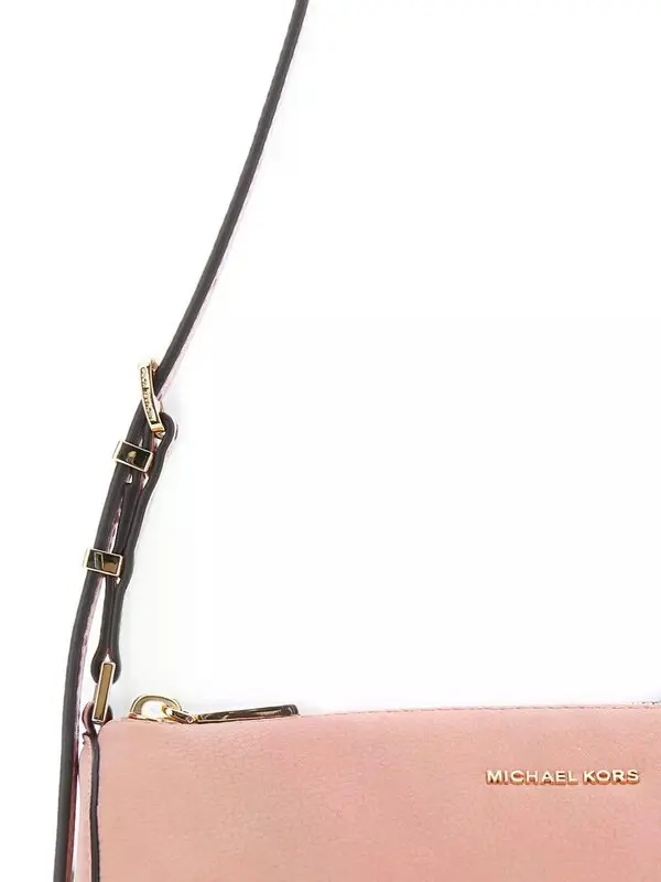 Michael Kors Small Izzy Logo-plaque Pebbled Shoulder Bag