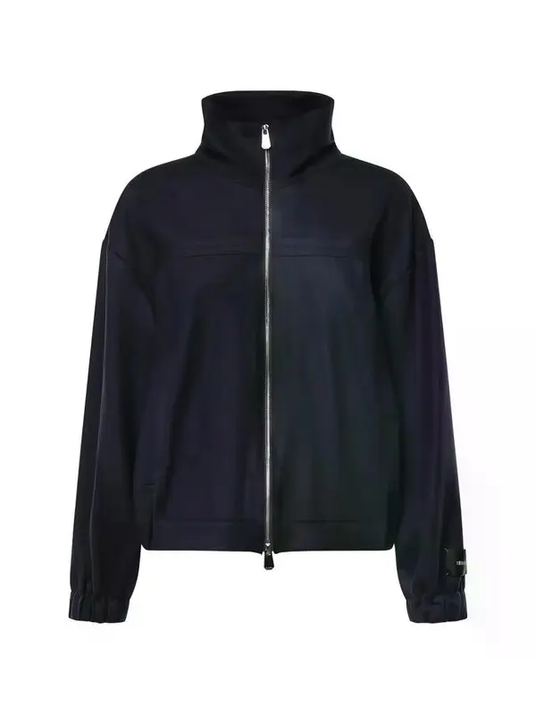 Pinko Zip-up Funnel Neck Coat