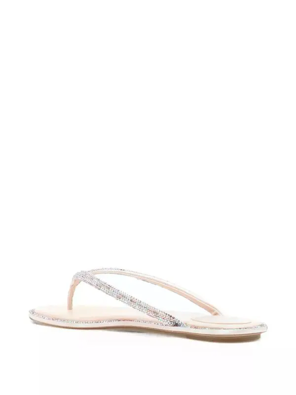 Rene Caovilla Diana Crystal-embellished Sandals