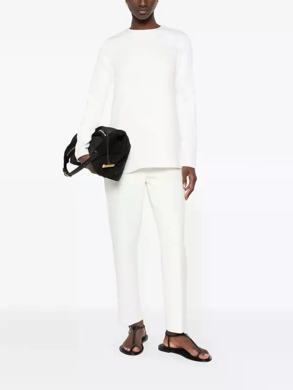 Max Mara Long-sleeve Top - White