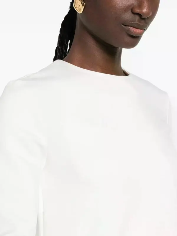 Max Mara Long-sleeve Top - White