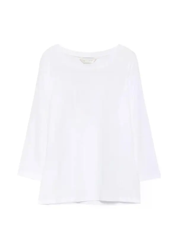 Max Mara Lorata Three-quarter Sleeve T-shirt - White