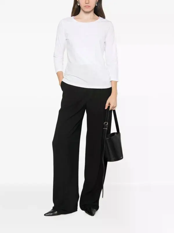 Max Mara Lorata Three-quarter Sleeve T-shirt - White