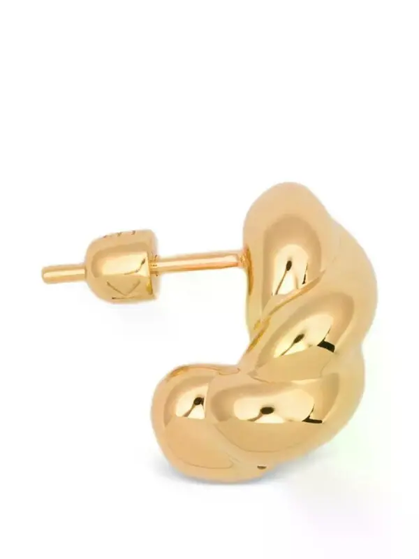 MARIA BLACK Tone Twisted Earring
