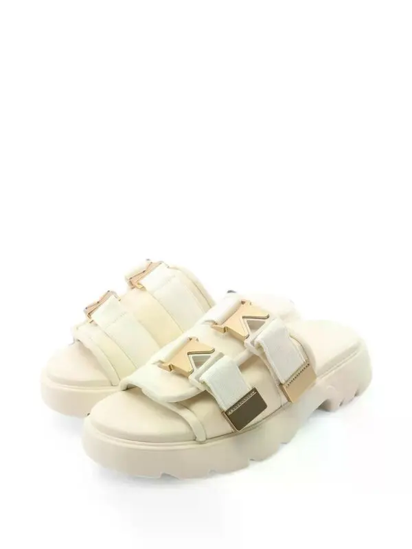 Bottega Veneta 2010s Flash Buckle Sandals
