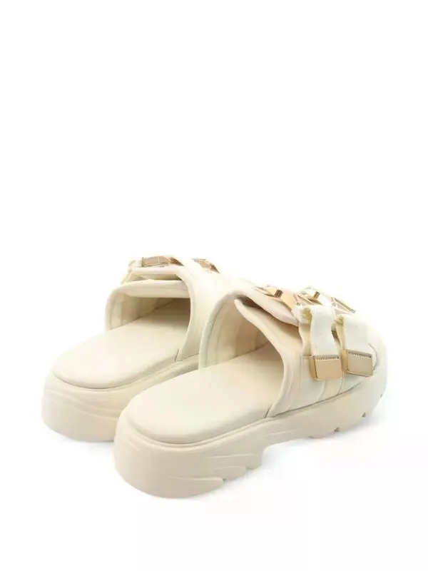 Bottega Veneta 2010s Flash Buckle Sandals