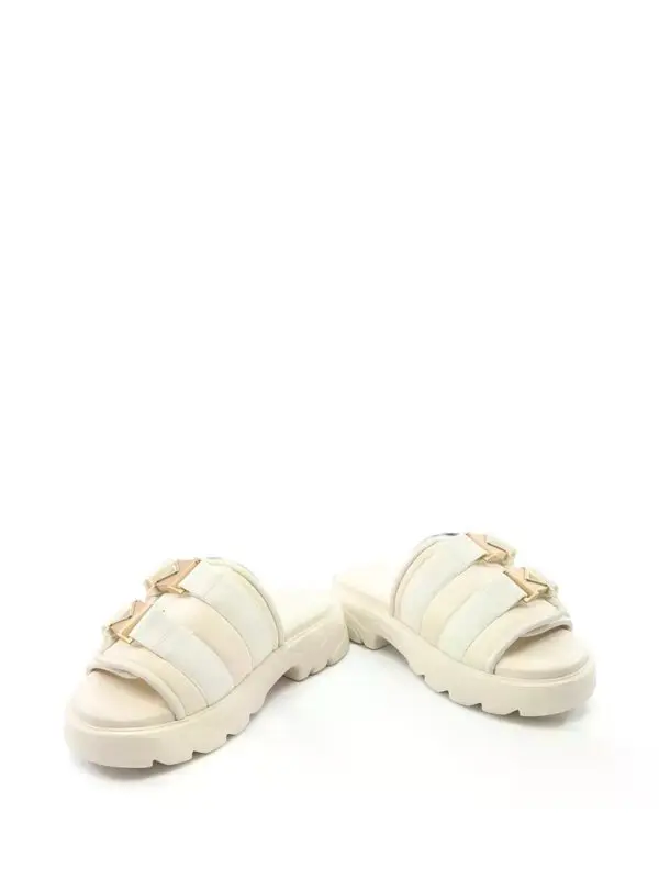 Bottega Veneta 2010s Flash Buckle Sandals