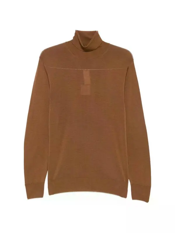 Canali Roll-neck Wool Sweater