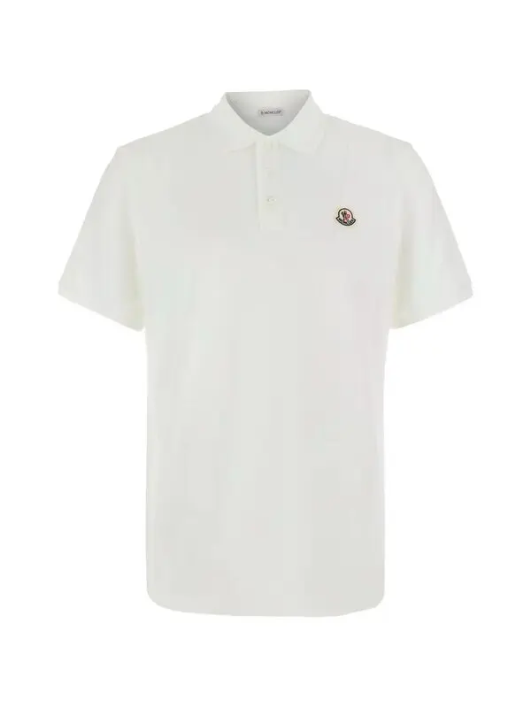 Moncler Logo-patch Polo Shirt