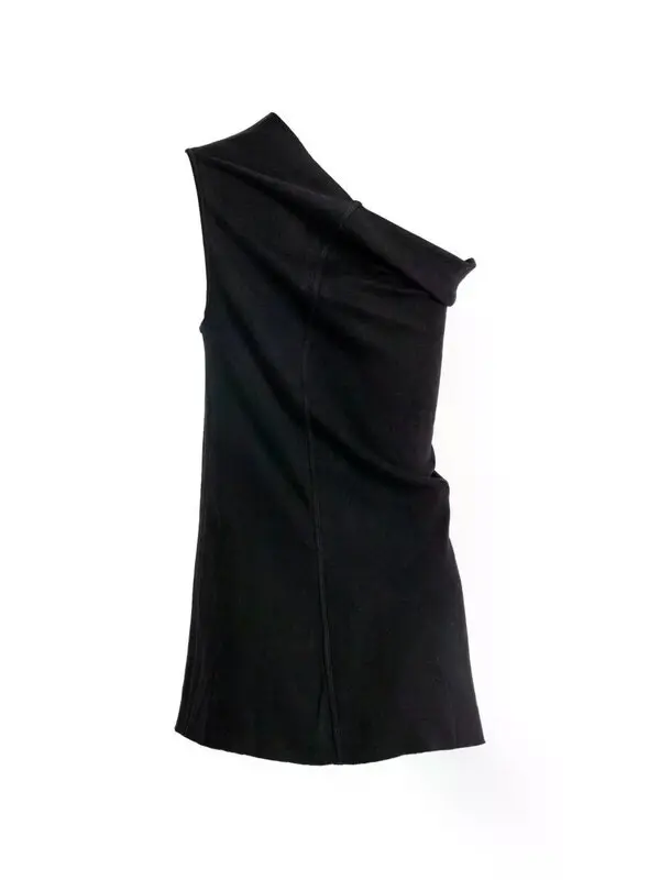 Rick Owens One-shoulder Draped Top
