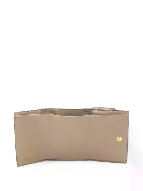 Fendi 2020s Ff Logo Trifold Wallet