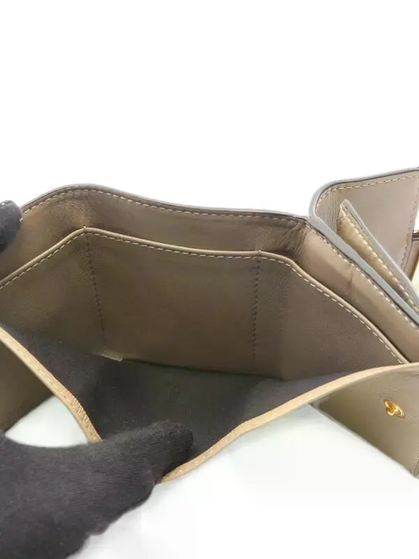 Fendi 2020s Ff Logo Trifold Wallet